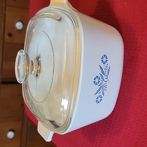 Corningware | Kitchen | 34 Qt Blue Flower Corningware | Poshmark